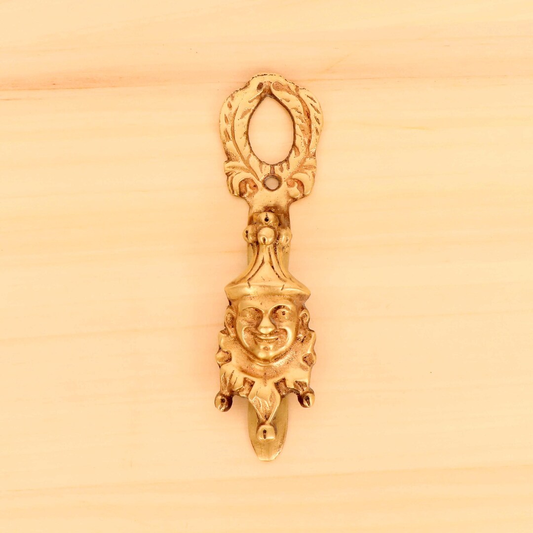Clown Door Knocker – Quirky & Unique Home Decor || Vintage Brass - Etsy