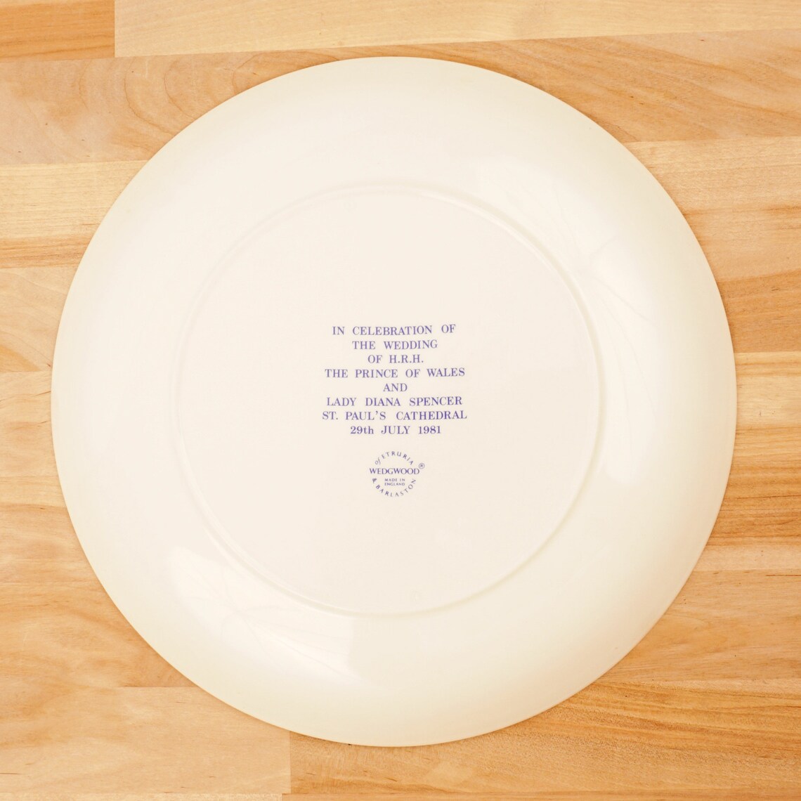 Porcelain Plate / Dish / Serving Tray || Royal Wedding || Prince of ...