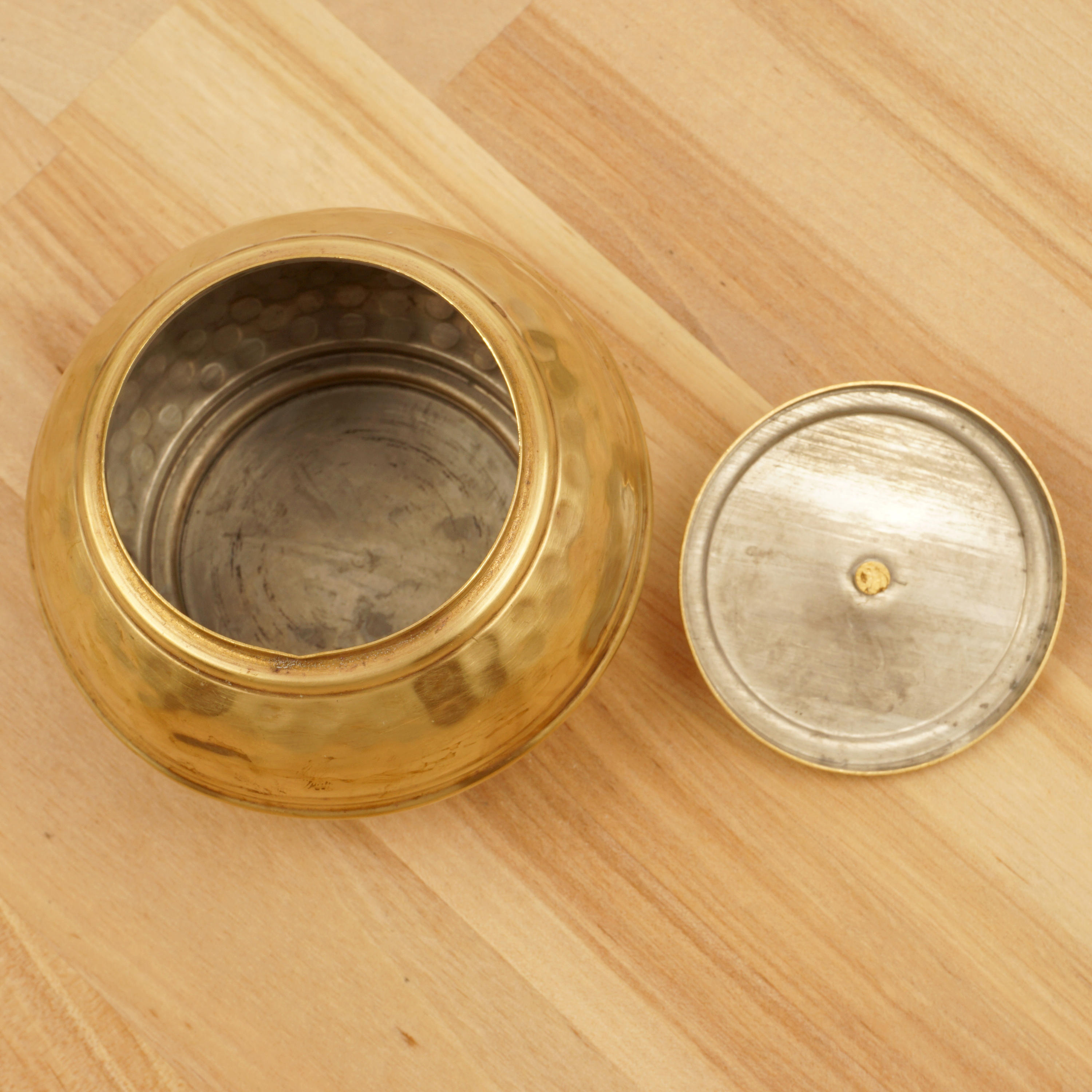 Brass Box With a Lid Round Shape Handmade Hammered - Etsy UK