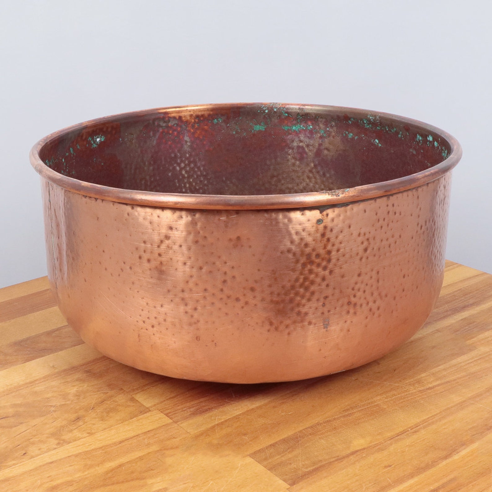 Copper Bowl / Dish || Vintage Copper Simple Design Container ...