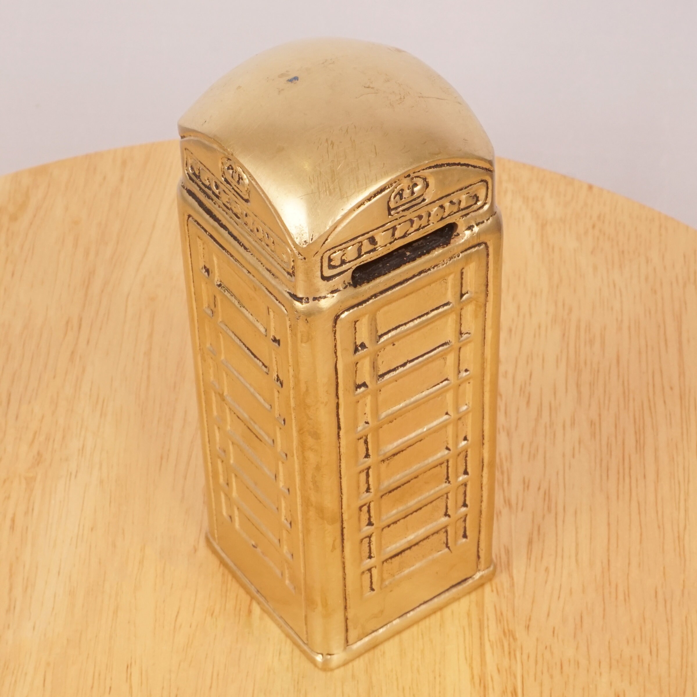 Savings Bank Royal Phone Box Vintage Solid Brass - Etsy UK