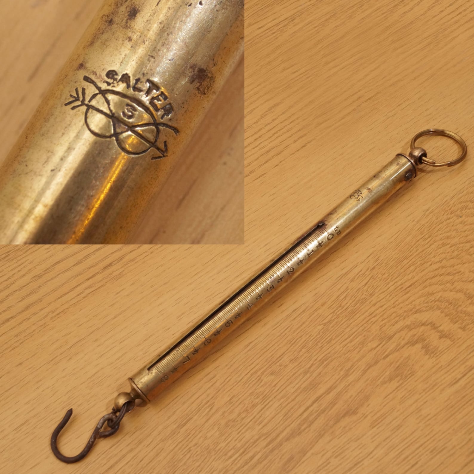 SALTER 8 LB Hanging Fish Scales Salter 3 Made in England - Etsy