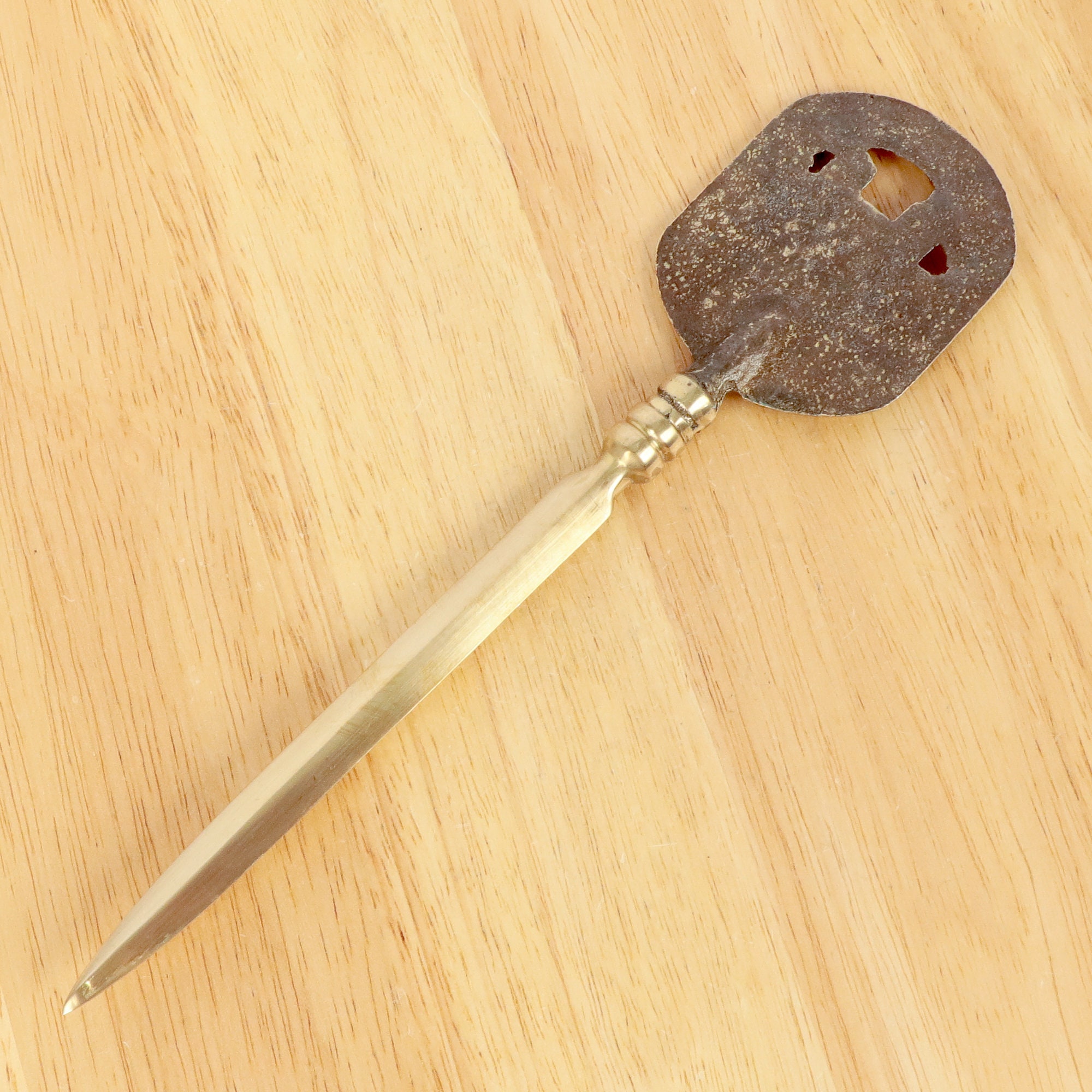 Envelope Knife / Paper Knife / Letter Opener || Vintage Solid Brass ...
