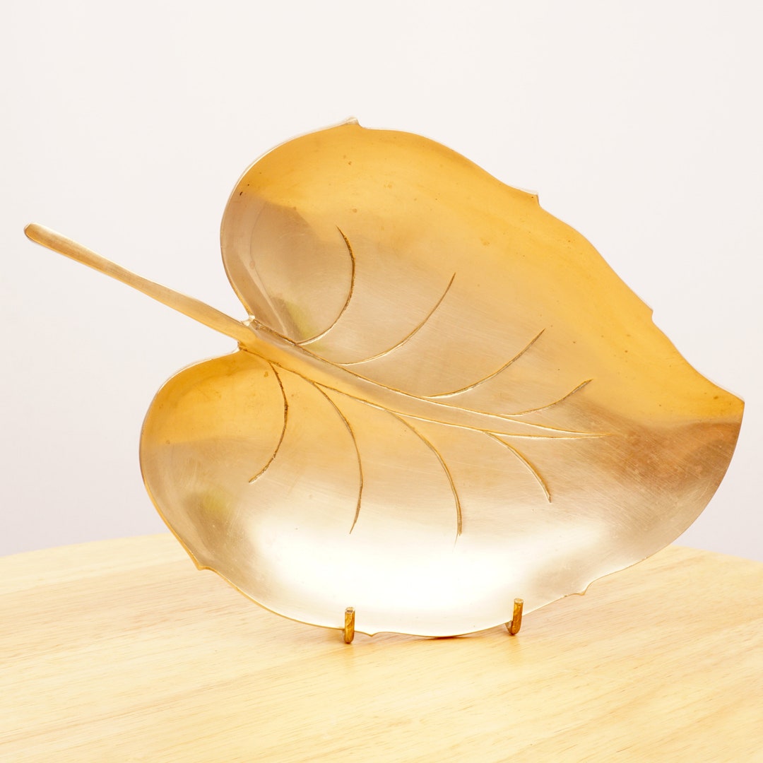 Leaf Design Tray / Plate / Dish / Food Server / Candy Dish || Vintage ...