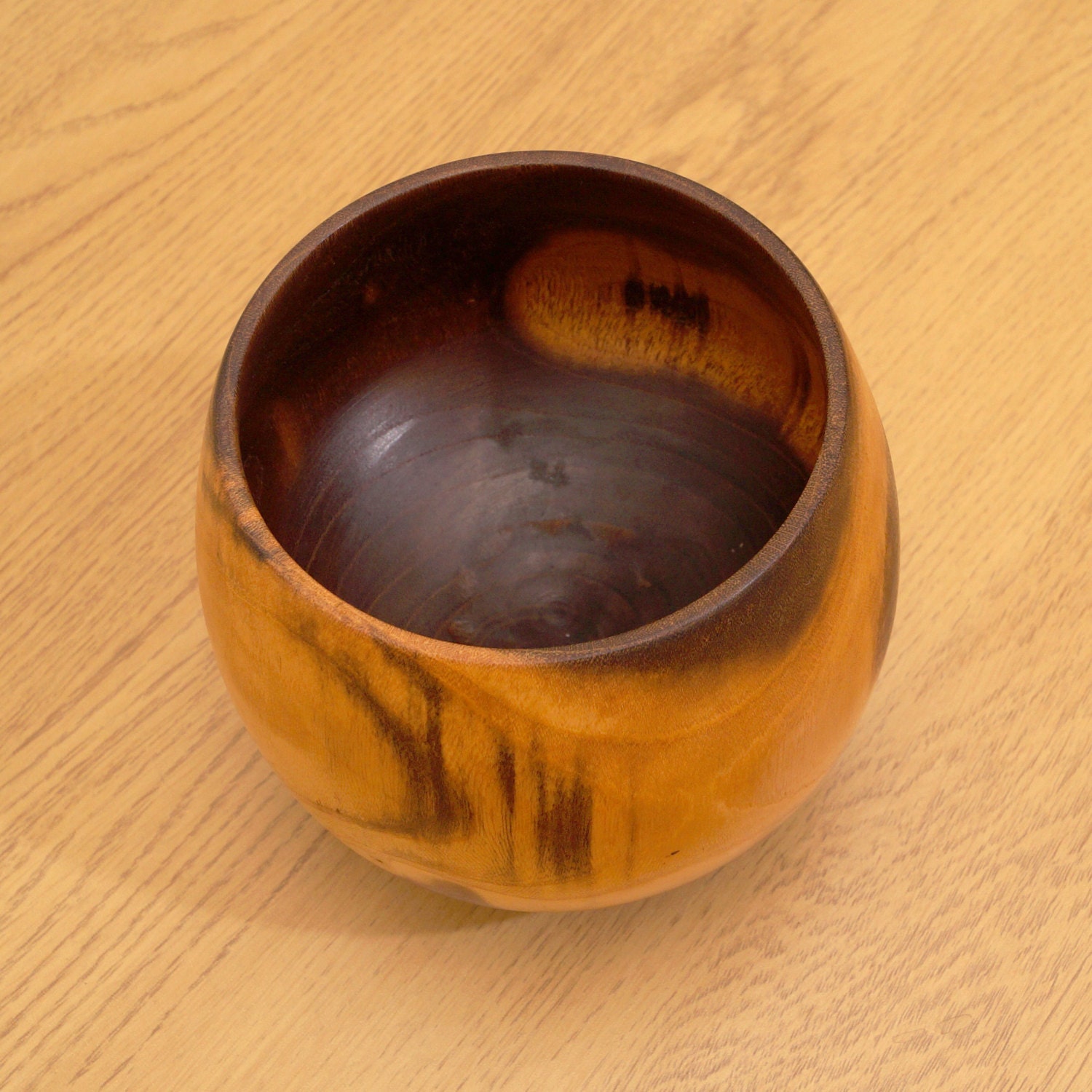 Vintage Wood Tray / Bowl Simple Design Vase It Looks | Etsy