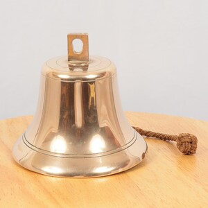 Nautical Ship Fog Bell || Vintage Solid Brass - Etsy