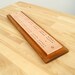 Vintage Game Point Counter || Copper on Wooden Base || Cribbage Board ...