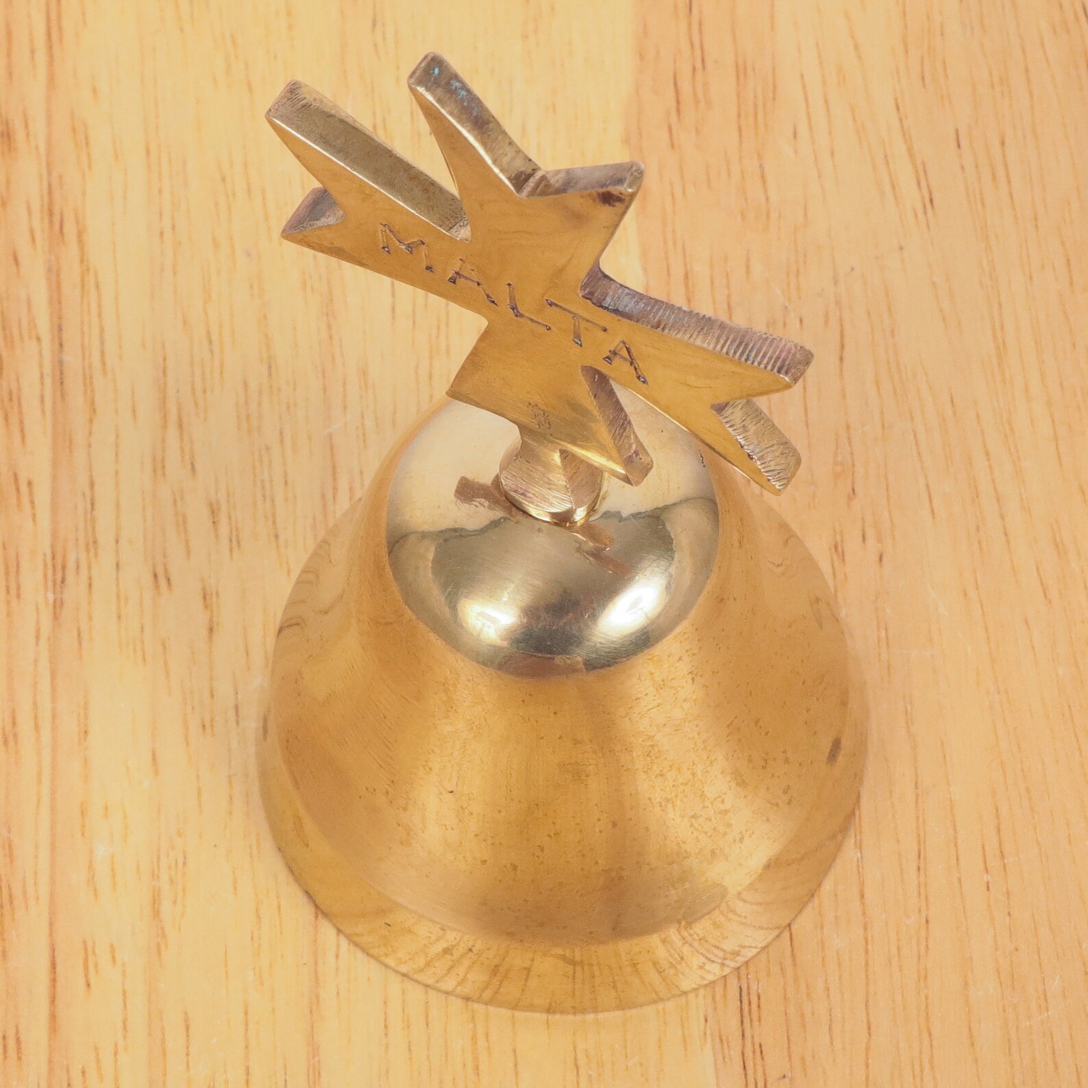 Desk Bell / Hand Made Simple Design Vintage Solid Brass | Etsy UK