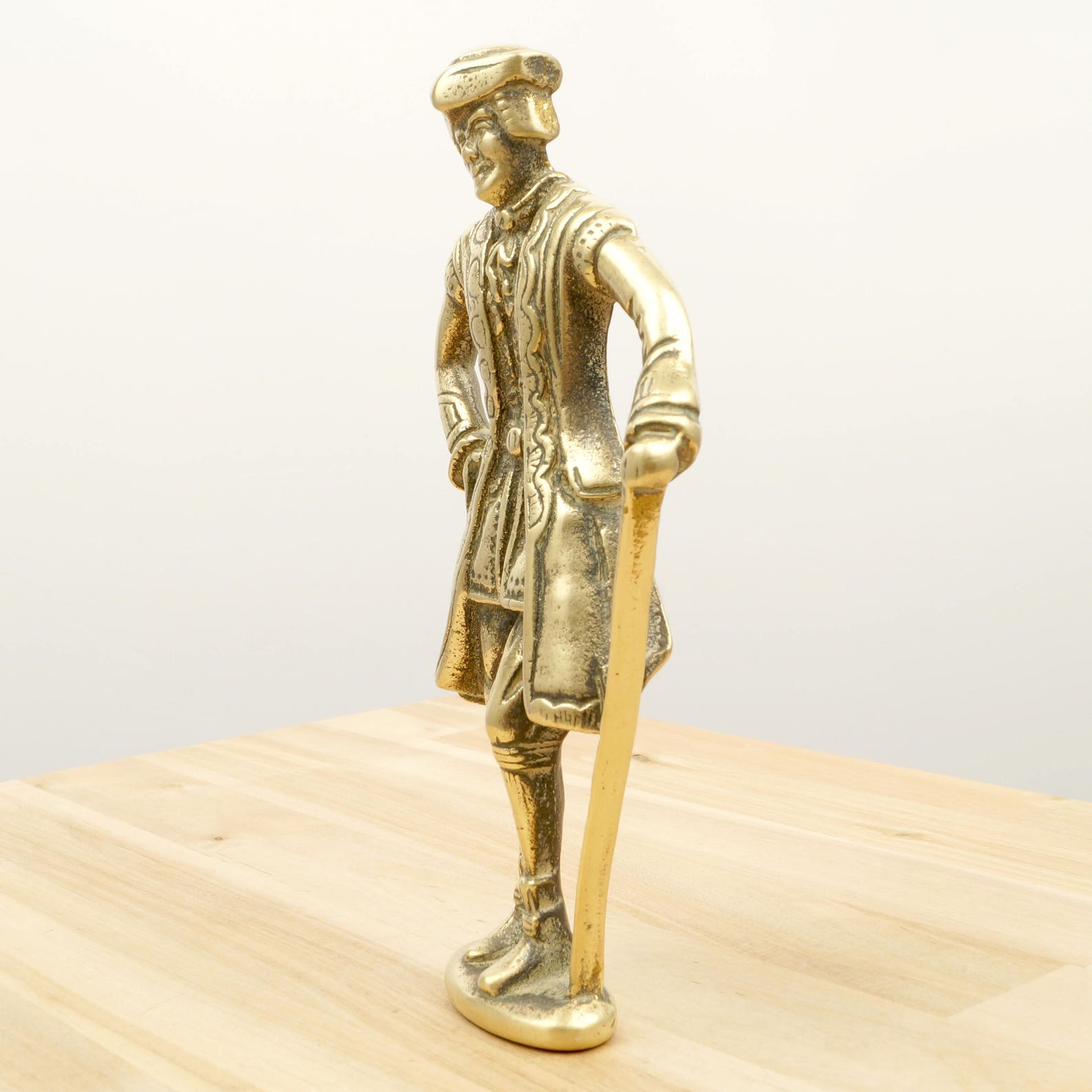 Man / Gentleman Standing Sculpture / Figurine Vintage Solid - Etsy UK