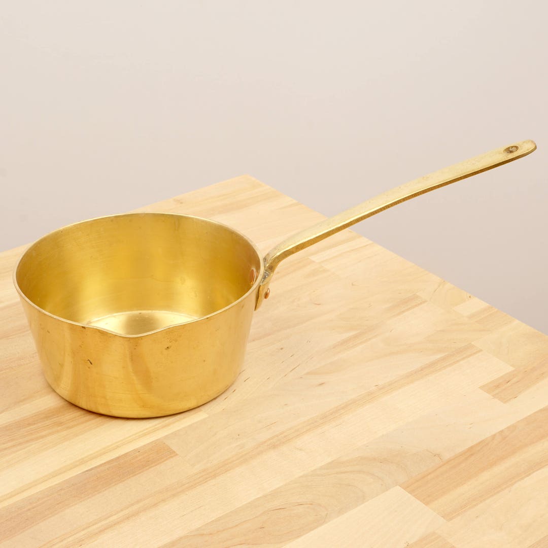 Casserole / Marmite || laiton massif vintage - Etsy France