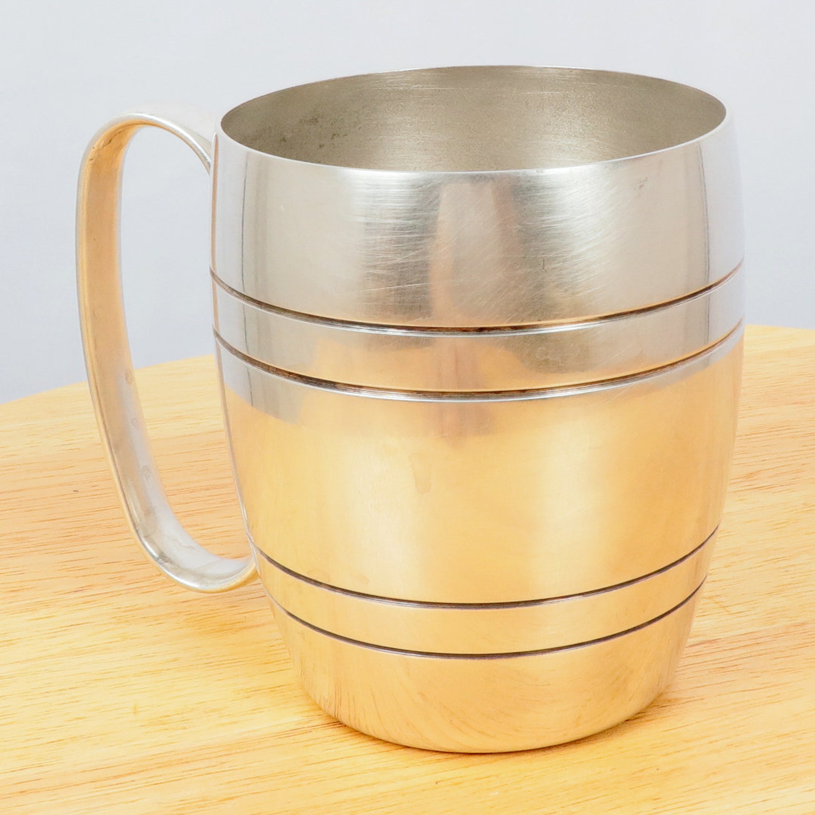 1 Pint Mug / Jug / Tankard With a Handle Stamped: E.P.N.S. | Etsy