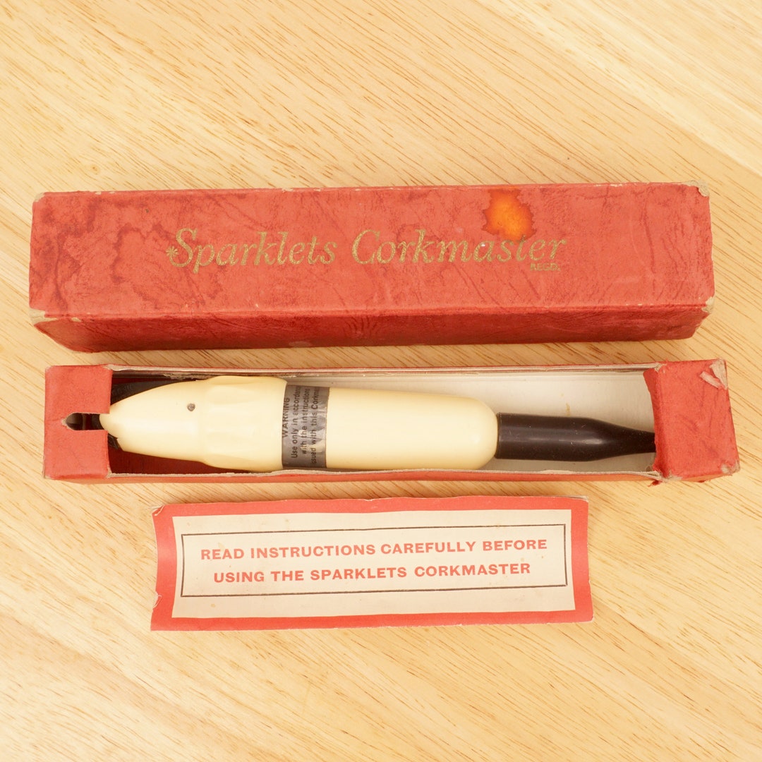 Sparklets Corkmaster Made in England Original Box and Instruction the ...