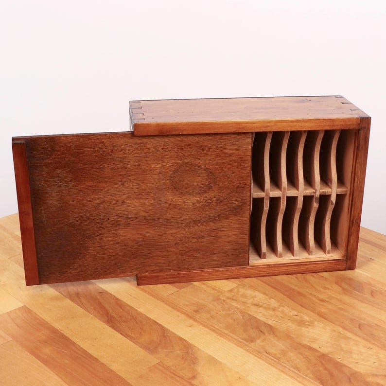 Large Box || Vintage Solid Wood Box || Simple Design With Sliding Lid ...