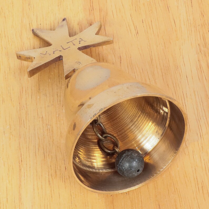 Desk Bell / Hand Made Simple Design Vintage Solid Brass | Etsy UK