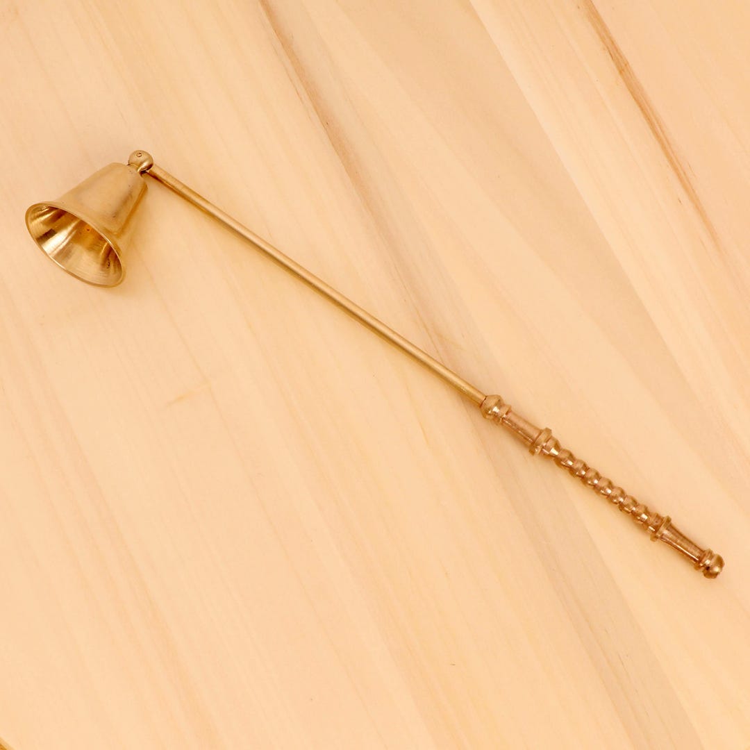Candle Flame Snuffer / Put Out || Wick Bell Shaped, Long Handle ...