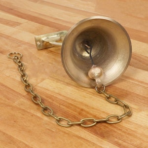 Ship Fog Bell / Ship Bell / Sanctuary Bell || Vintage Solid Brass ...