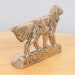 English Setter Figurine / Decor Vintage Solid Brass Dog Figurine - Etsy
