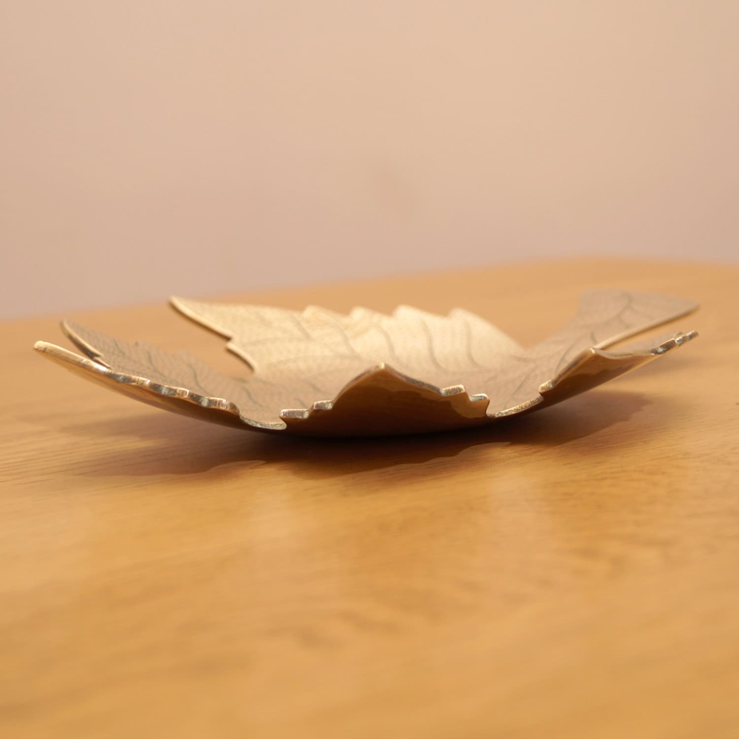 Solid Brass Vintage Leaf Design Plate || Ring / Jewlery Tray / Candy ...