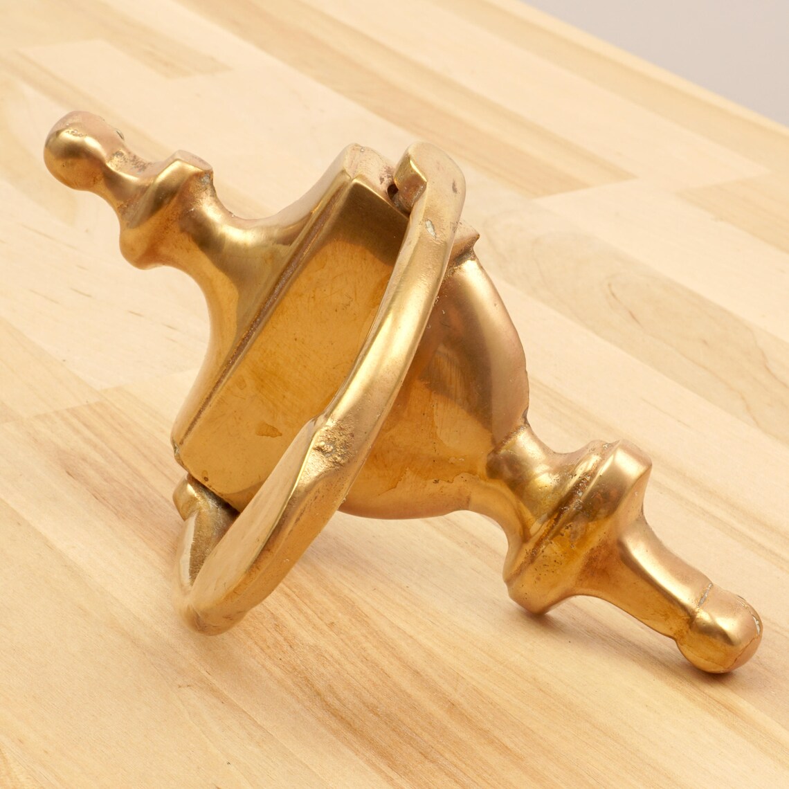 Door Knocker Simple Design Vintage Solid Brass - Etsy UK