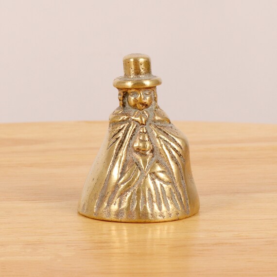 Small Lady Bell Lady Shape Design Vintage Solid Brass | Etsy