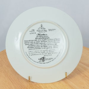 Decorative Plate Musetta Benvenuti* || Le Porcellane Fontana Dei Medici ...