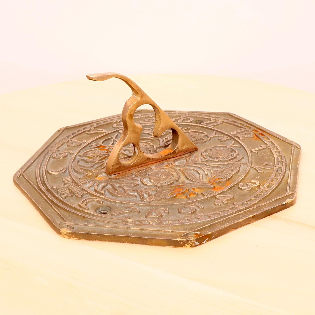 Sunny Days / Sun Dial / Garden Sundial Plate / Sun Clock / Garden ...