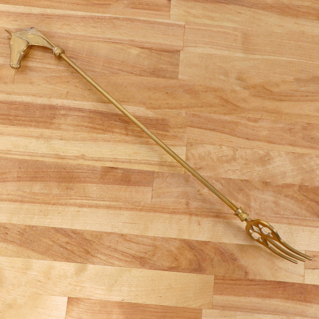Fireplace Fork / Coal Fork With a Handle as a Horse || Horse Head ...