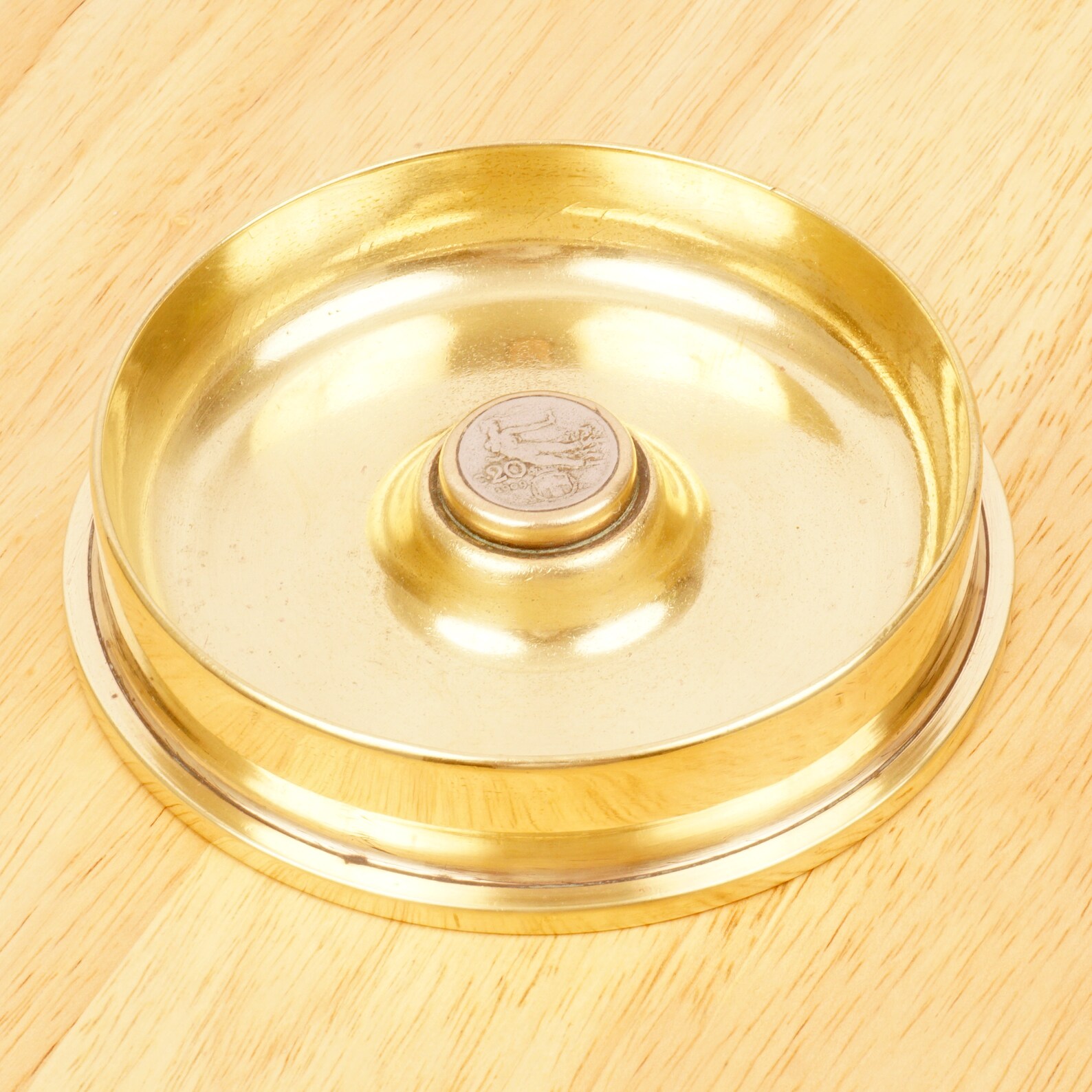 HEAVY Army Shell Ashtray Vintage Solid Brass C20 1909 R | Etsy UK