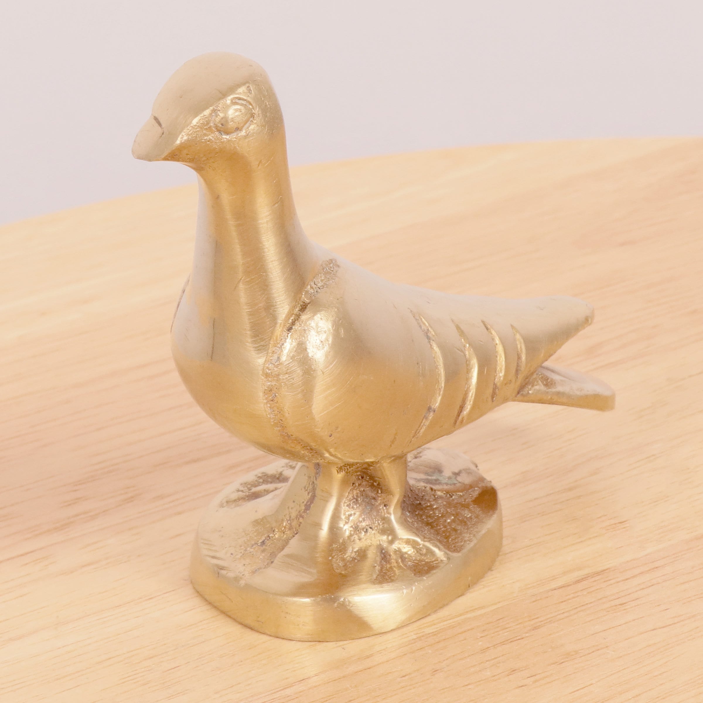 Dove Figurine Home decor Bird statue Vintage Solid | Etsy