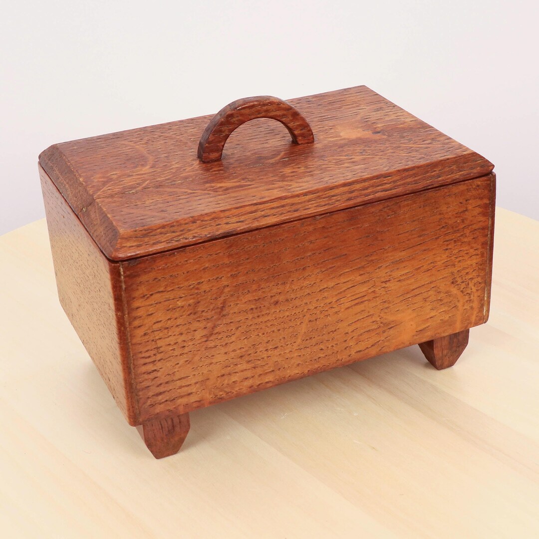 Wooden Box / Storage / Container Simple Design With Lid 4 Legs - Etsy