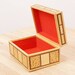 Jewellery Box Simple / Plain Design / Checked Design Vintage Strew Box ...