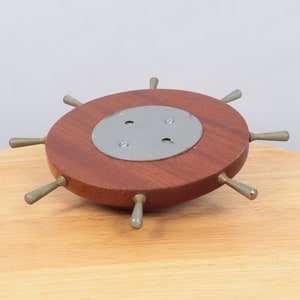 Weathermaster Barometer || Made in England || Wheel Shaped Design ...