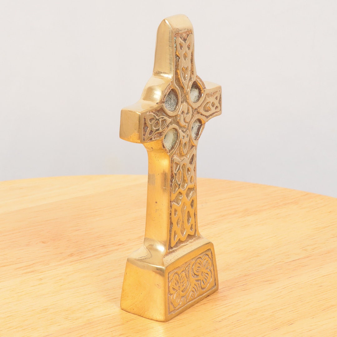 Free standing Cross on base / stand Celtic Cross Marked | Etsy