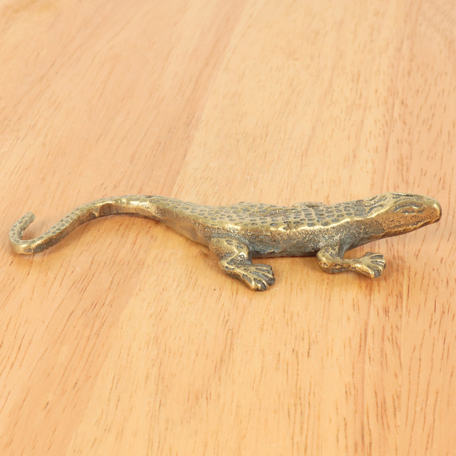 Lizard || Vintage Figure || Reptile Statue || Vintage Small Sculpture ...