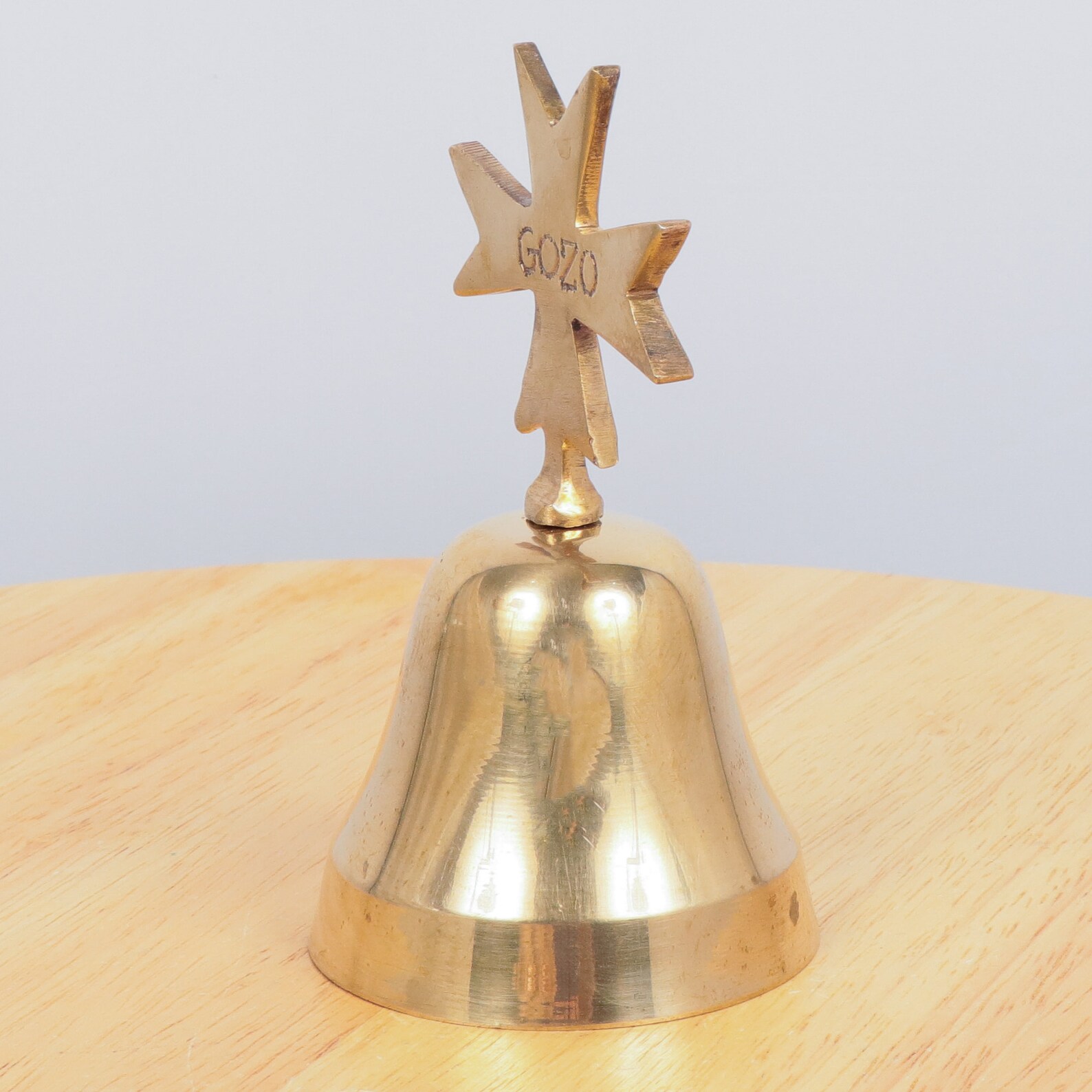 Desk Bell / Hand Made Simple Design Vintage Solid Brass | Etsy UK