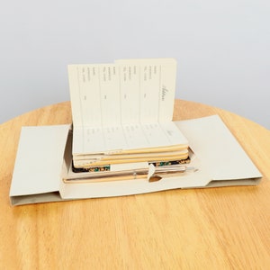 Vintage Address Book / Retro Address Book - Unused || Executive Set ...