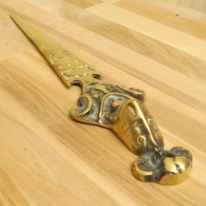 Dagger / Knife / Letter Opener Decorative Soldier With a Helmet as a ...