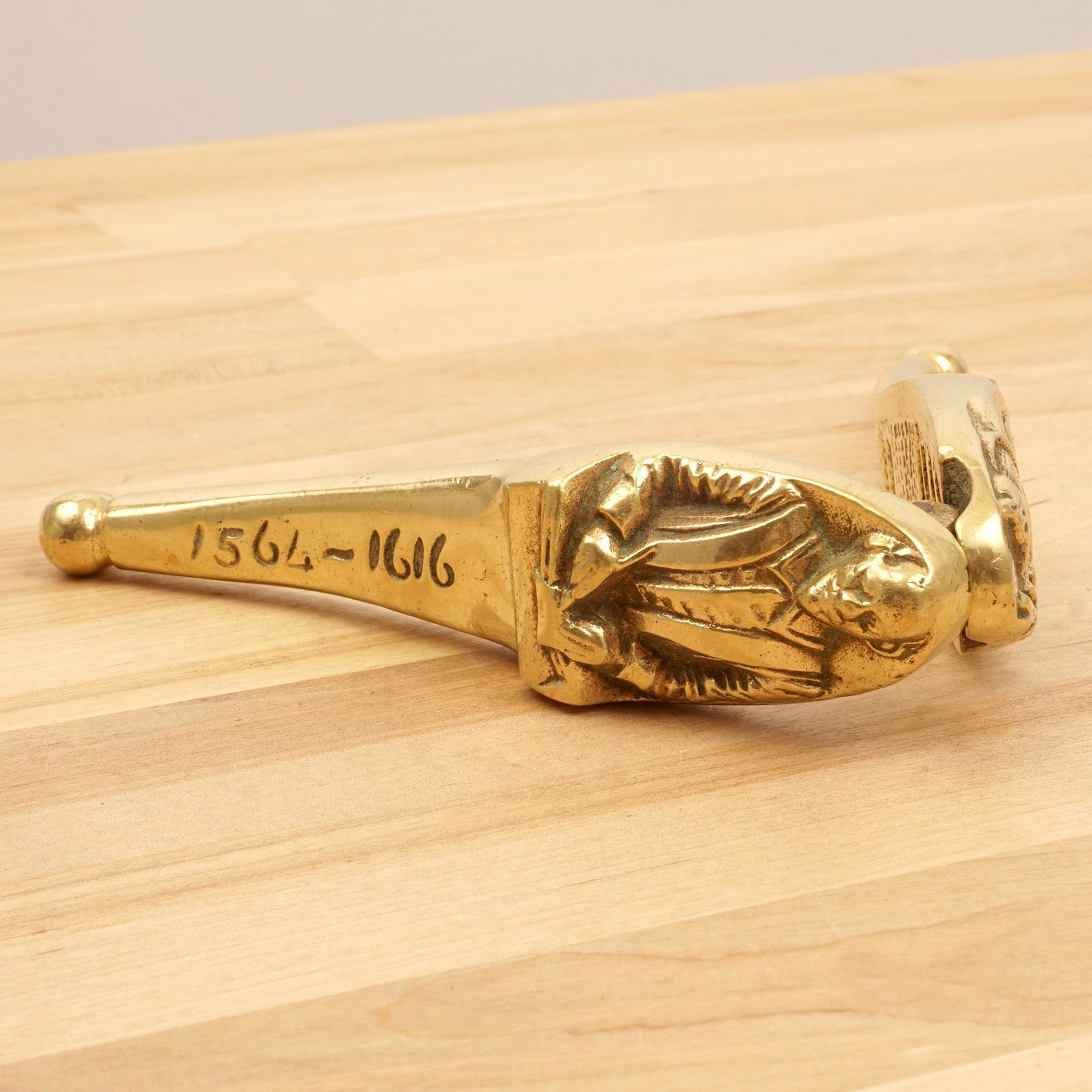Heavy Nutcracker || Vintage Solid Brass || Shakespeare 1564 - 1616 ...