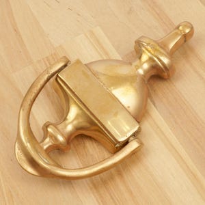 Door Knocker || Simple Design || Vintage Solid Brass - Etsy UK