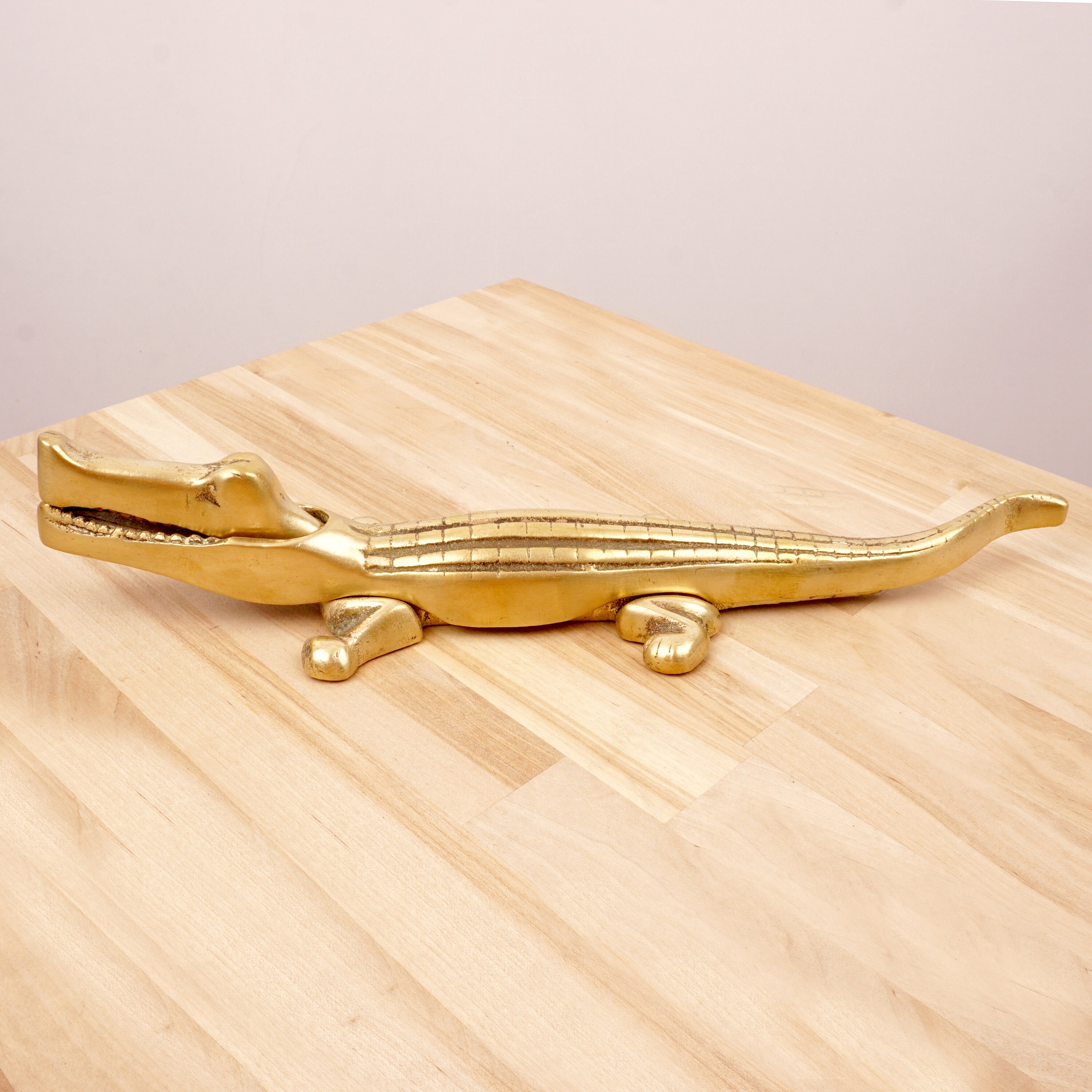 Crocodile / Alligator Nutcracker Vintage Solid Brass | Etsy