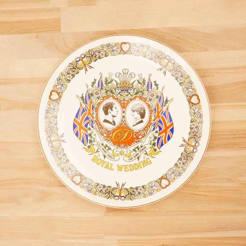 Porcelain Plate / Dish / Serving Tray || Royal Wedding || Prince of ...