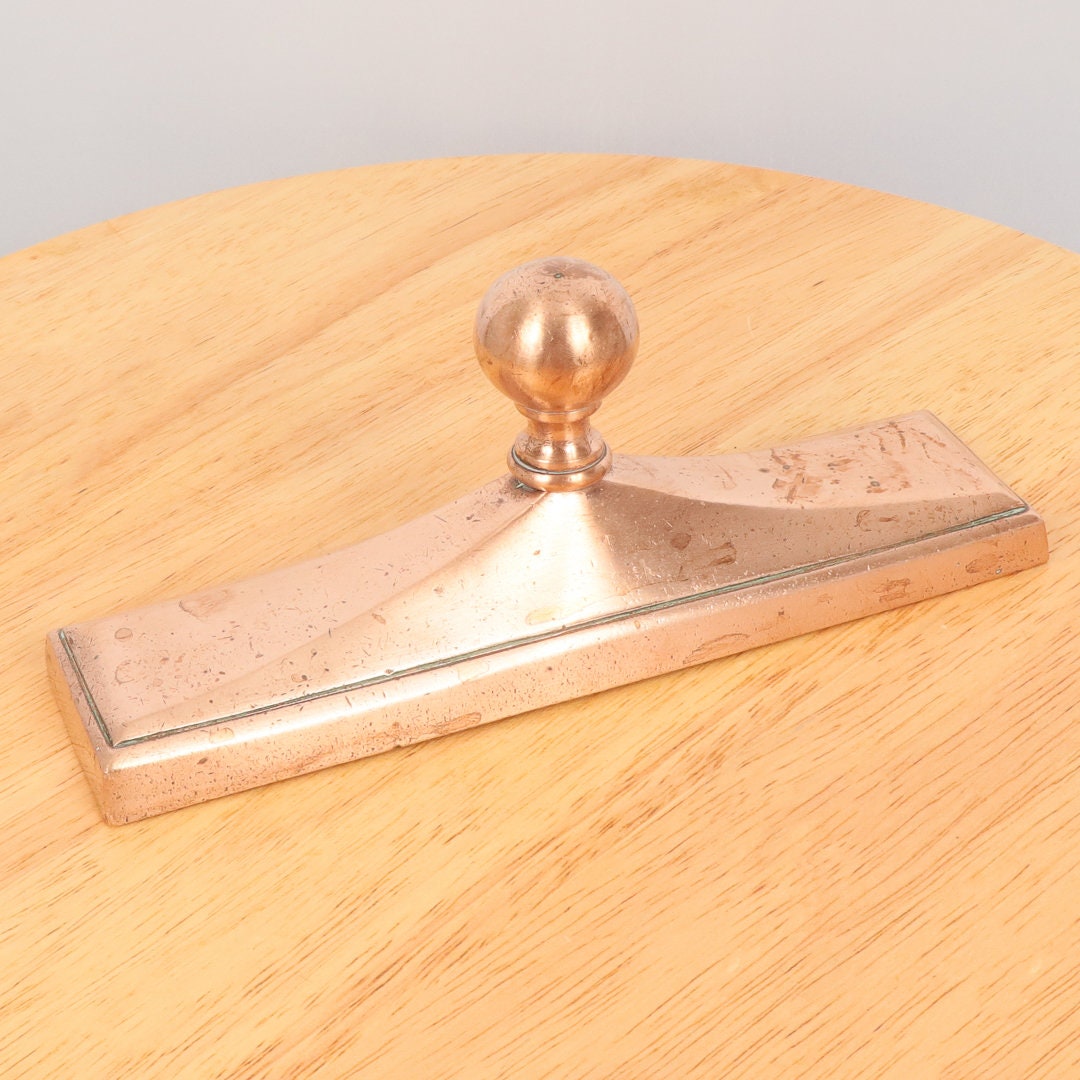 Heavy Antique Paperweight || Simple Design || Single Handle || Vintage ...