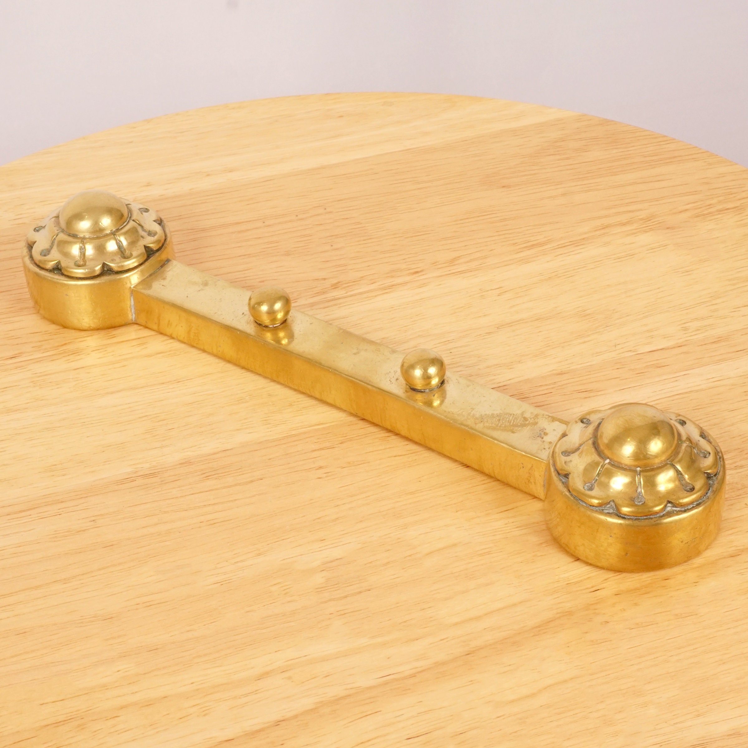 Antique Paperweight Simple design solid brass with cast | Etsy