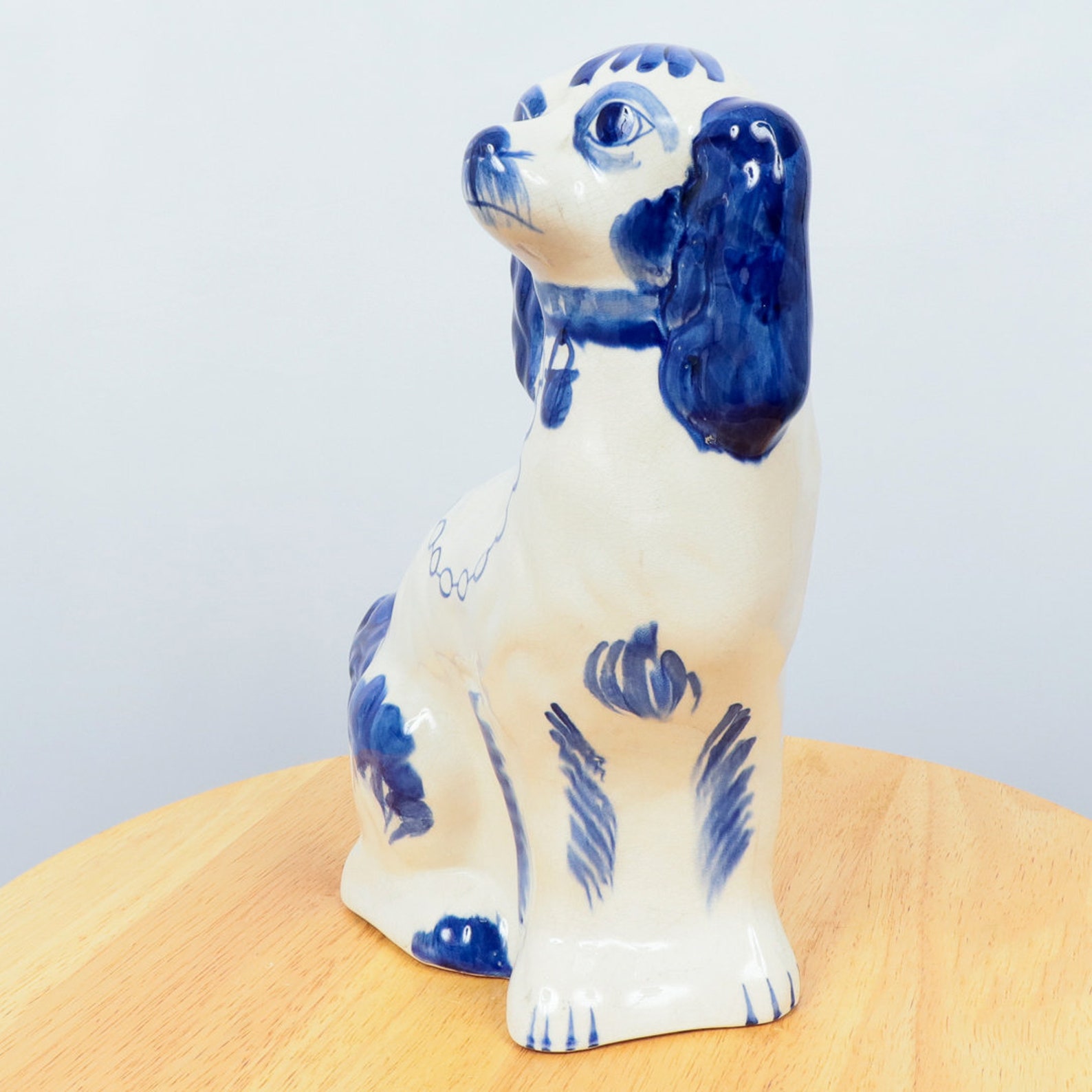 Ceramic Dog Figurine / Sculpture / Statue || Handmade / Hand Crafted ...