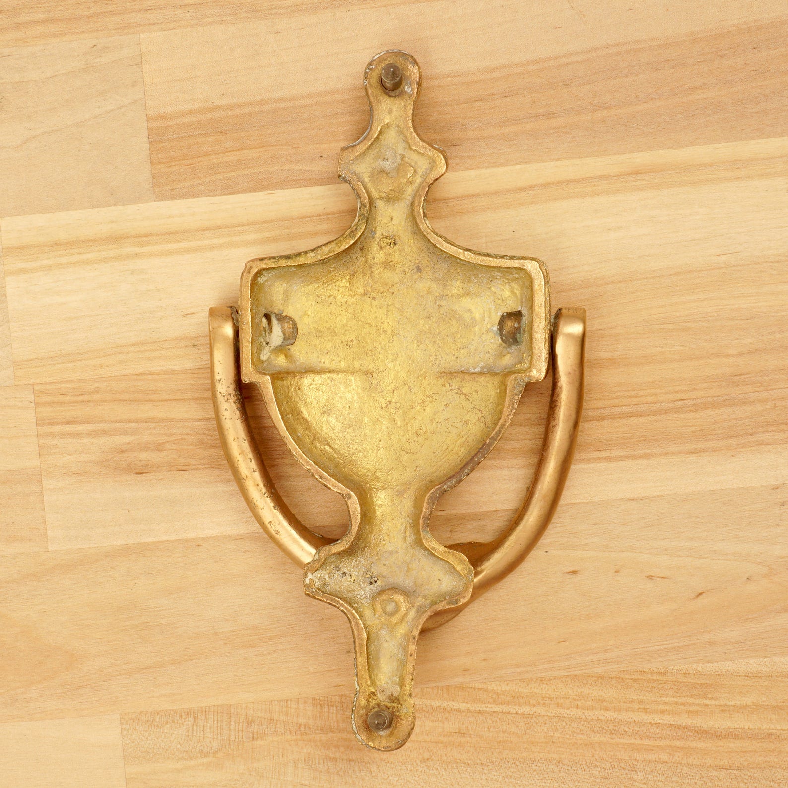Door Knocker Simple Design Vintage Solid Brass - Etsy UK
