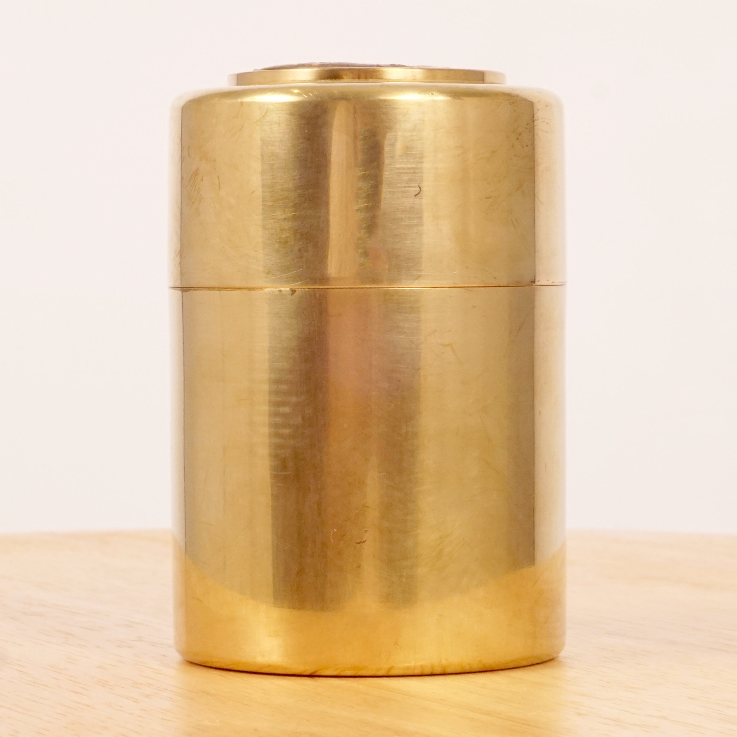 Cylinder box with a ceramic picture on the lid Country Side | Etsy