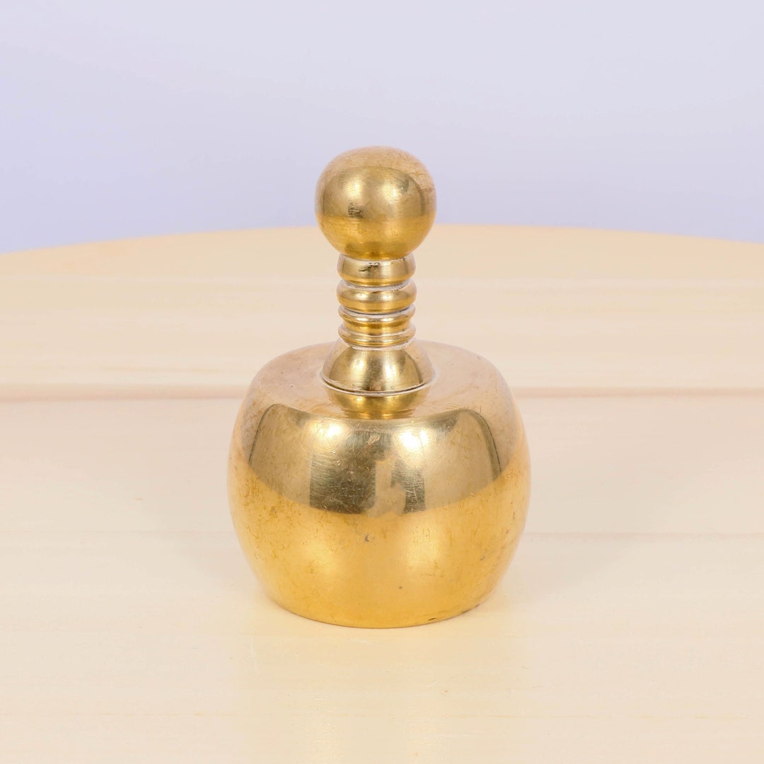 Paperweight Antique Office Tool Vintage Solid Brass - Etsy