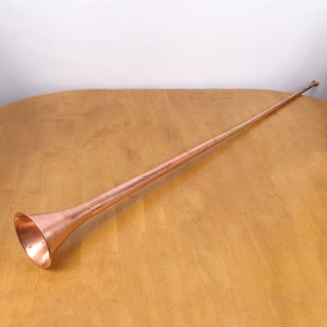 Horn / Trumpet / Hunting Horn Vintage Solid Brass and Copper - Etsy
