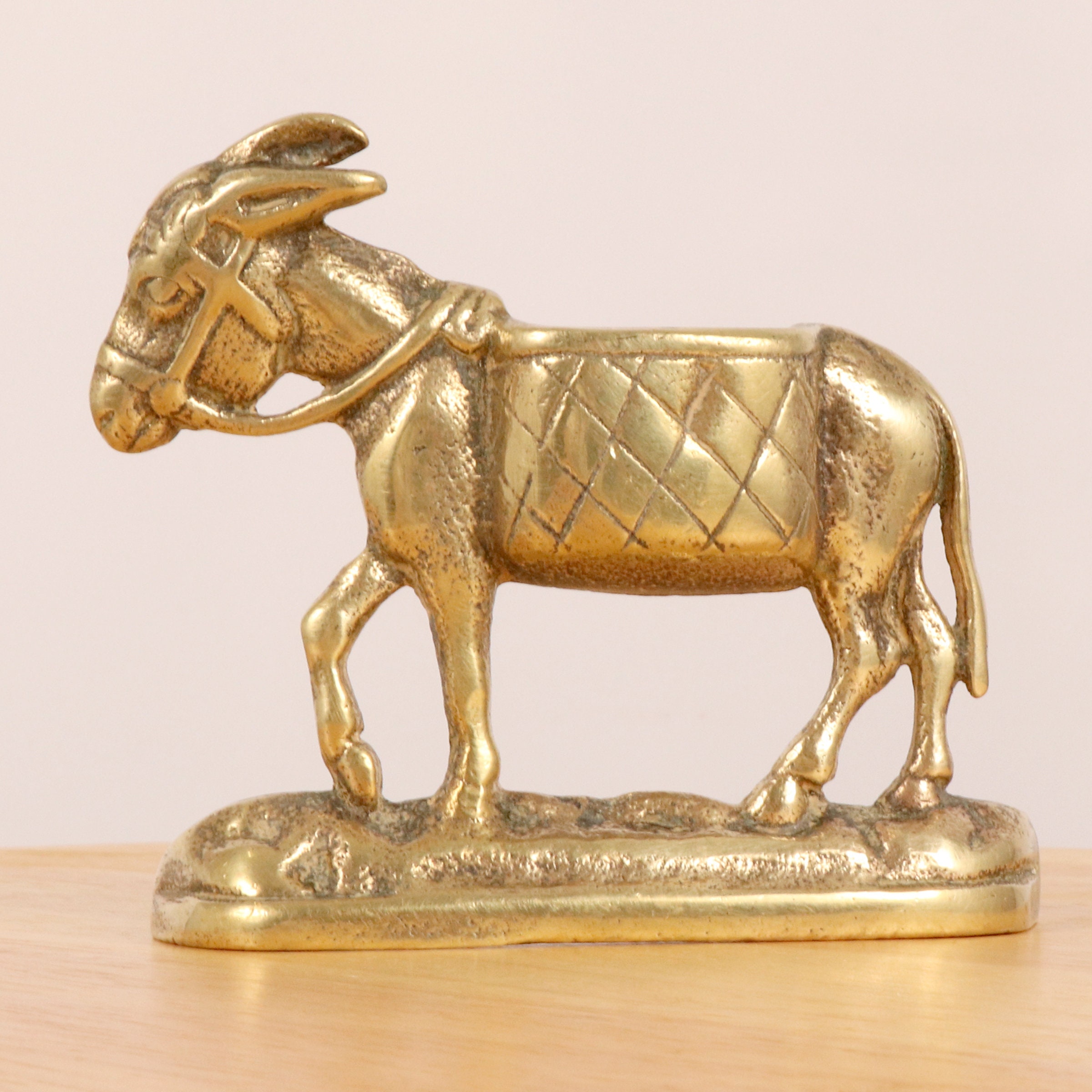 The Little Donkey Donkey Figurine Vintage Statue Solid | Etsy