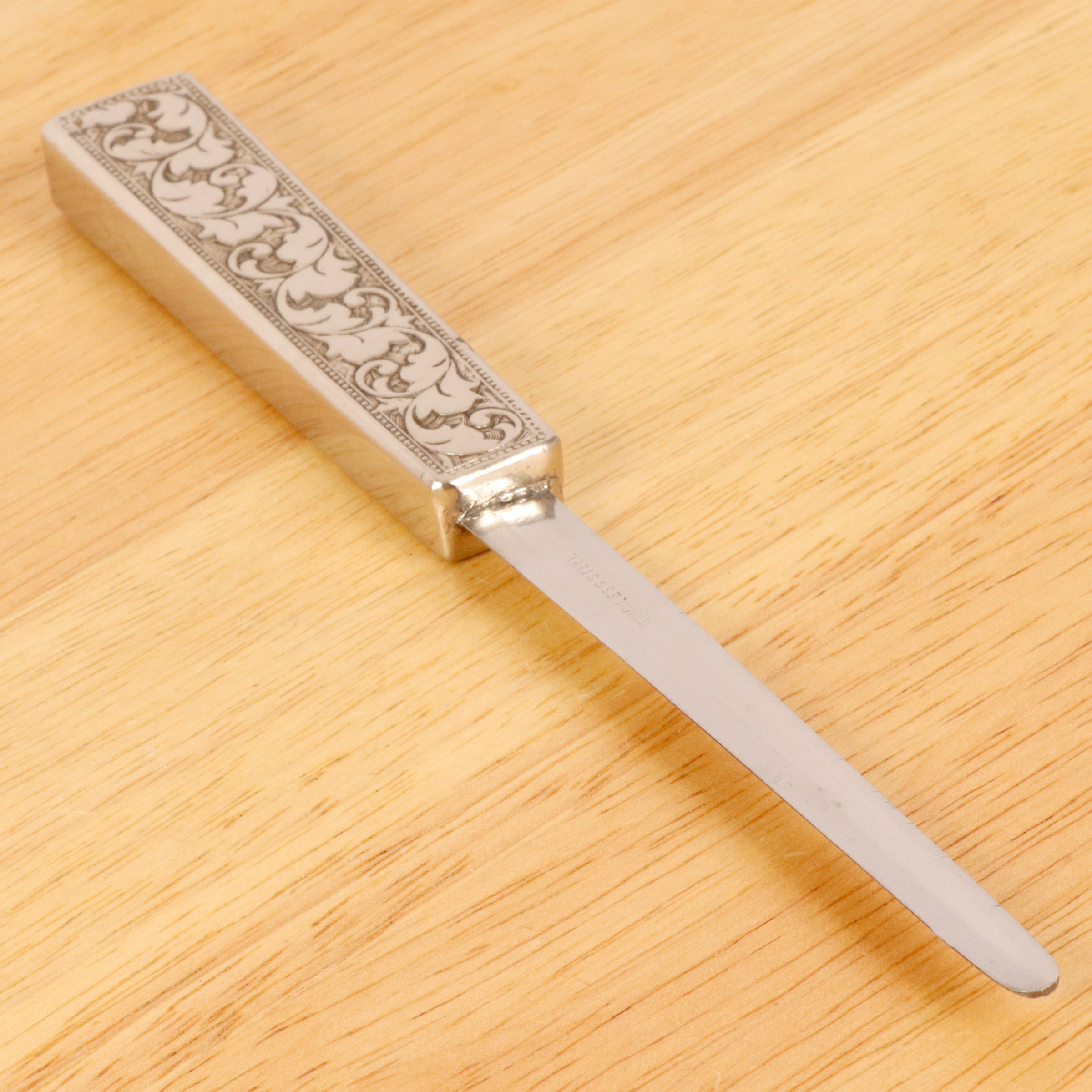 Letter Opener / Envelope Knife / Cutter || Floral Design on Handle ...